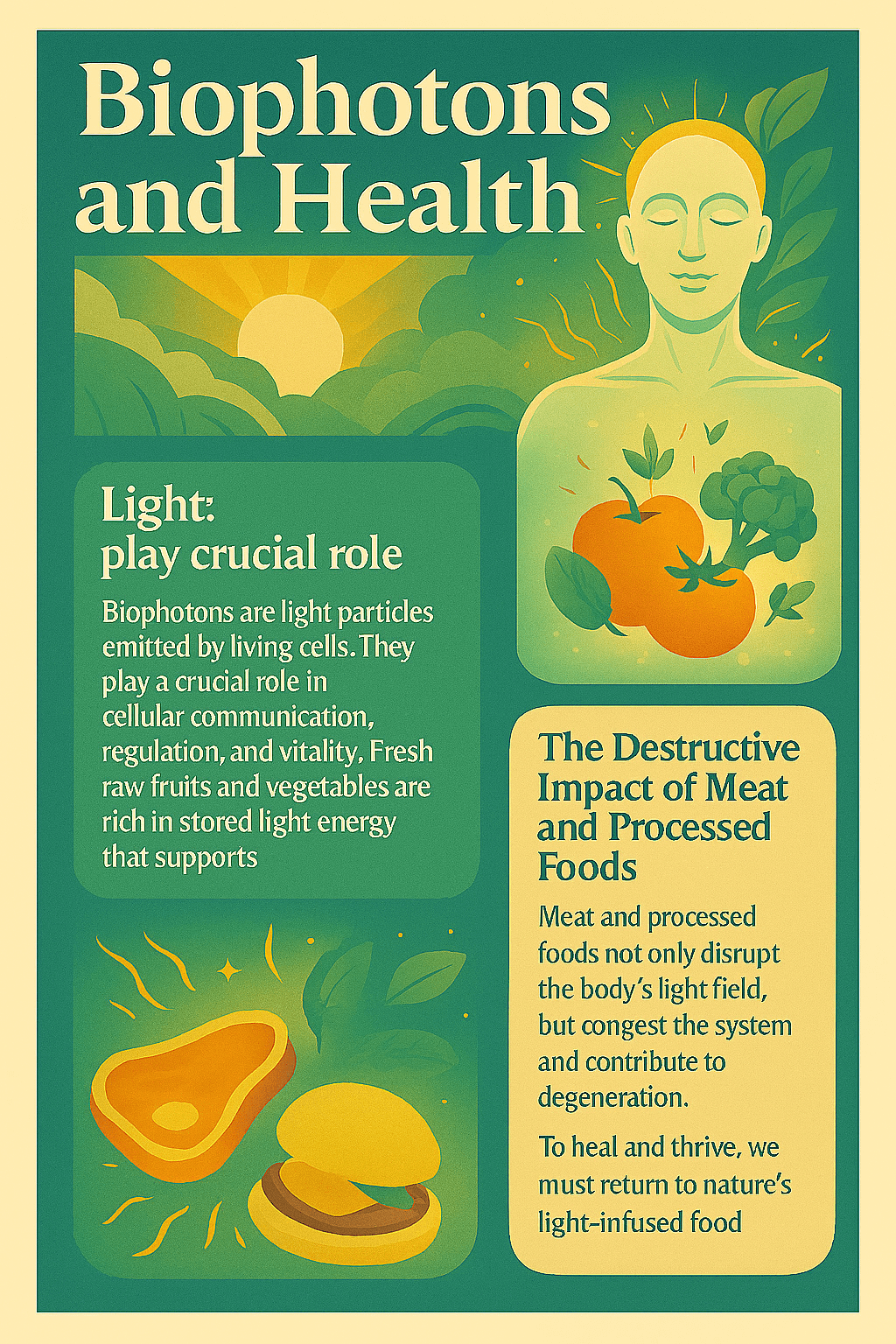 Biophotons and Health: Fuel Your Body with Living Light